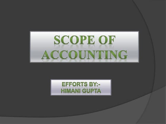 Chapter 1 An Overview Of Financial Accounting | PDF