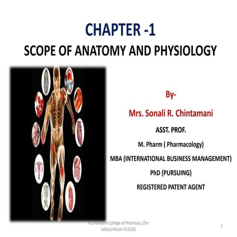 Scope of Anatomy & Physiology | PPTX
