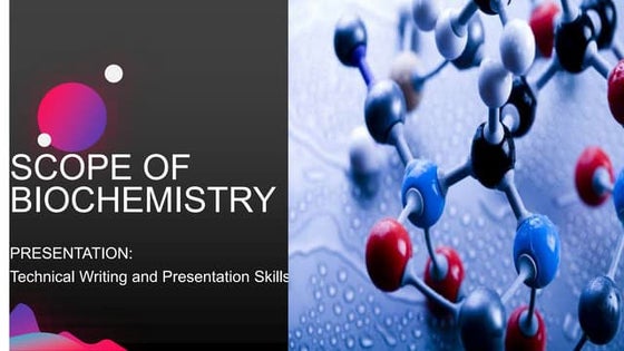 Chapter 1 - Introduction to Biochemistry (slideshare) | PPT