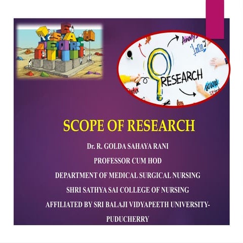 The scope of Nursing research (Evidence-Based Practice) .pptx