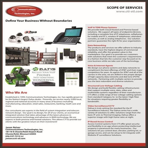 Scope of services | PDF