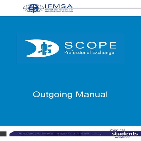 Scope outgoing manual 2014 | PDF