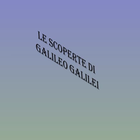 Galileo galilei power point | PPTX