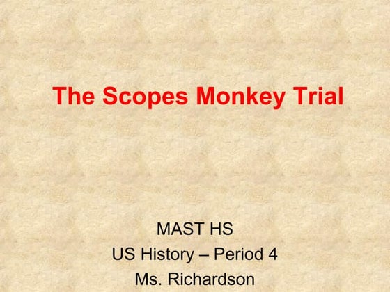 Scopes Trial Pp | PPT