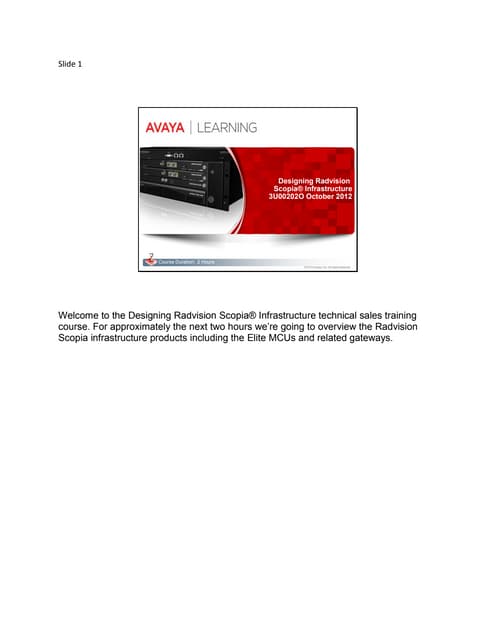 Avaya Session Border Controller (SBC) | PDF