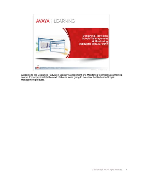 Avaya Session Border Controller (SBC) | PDF