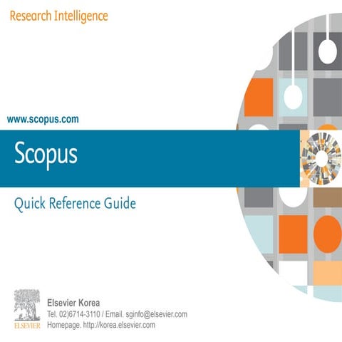 ScienceDirect Quick Reference Guide | PDF