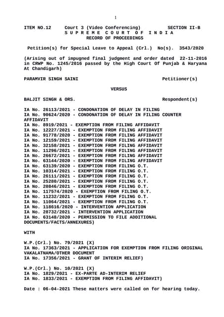 Jai bhagwan daily order | PDF