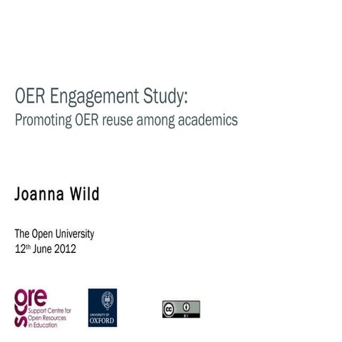the OER Engagement Ladder | PPT
