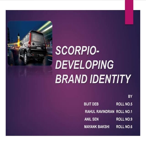 Scorpio updated | PPT