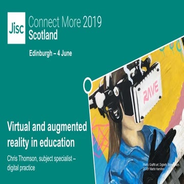 Virtual and augmented reality in education | PPTX