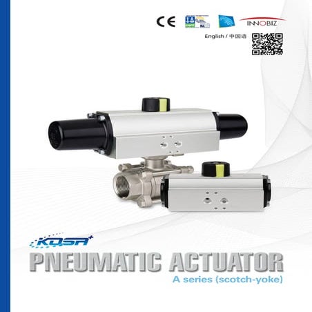 Pneumatic actuator (scotch-yoke) | PDF