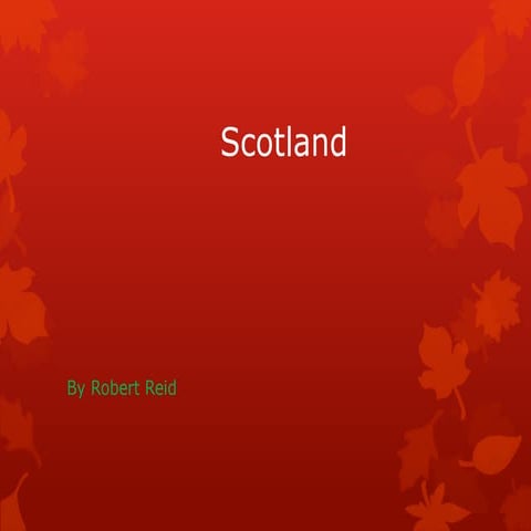 Scotland | PPTX