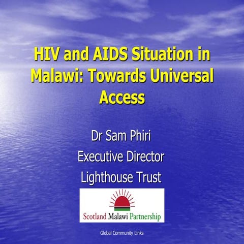 Dr Sam Phiri: HIV and AIDS Situation in Malawi | PDF
