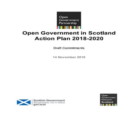 Scotlands open government action plan 2018 20 - draft - commitments in ...