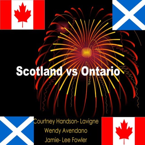 Scotland vs canada powerpoint | PPT