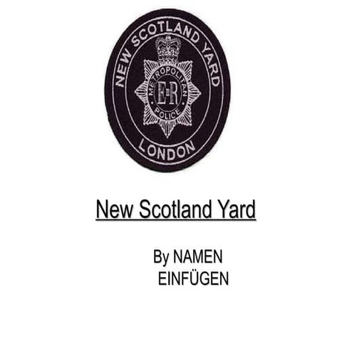 Scotland yard | ODP