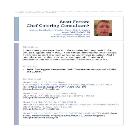 Scott ferraracv 2013_jan | PDF