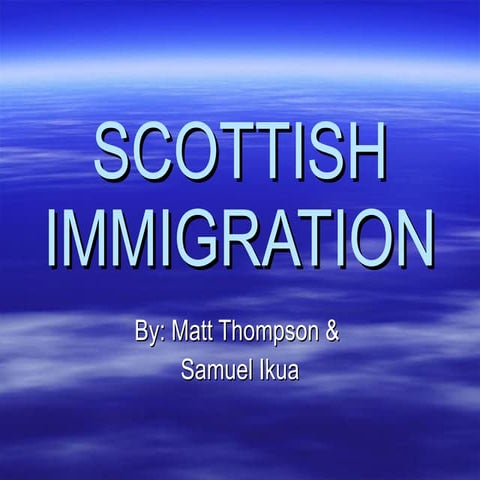 Scottish identity | PPTX