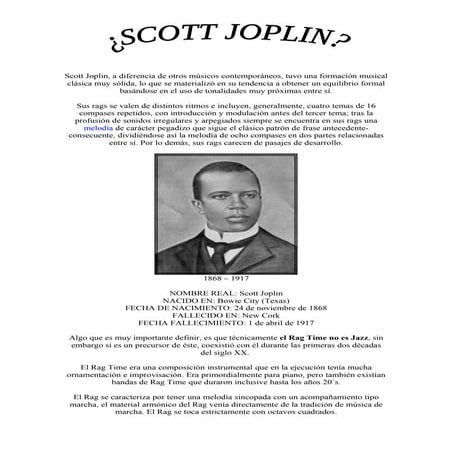 Scott joplin | DOC