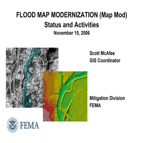 FLOOD MAP MODERNIZATION | PPT