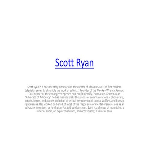 Scott Ryan | PPT