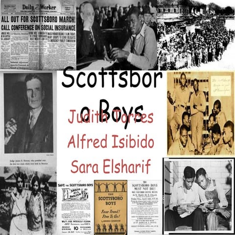 Scottsboro boys | PPTX | Crime & Harmful Acts to Individuals, Society ...