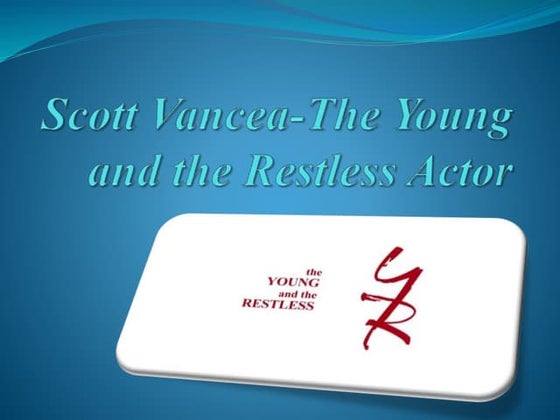 Scott Vancea-Hollywood Actor | PPT
