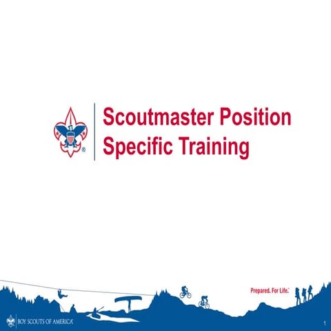 Scoutmaster Position-Specific Training | PPTX