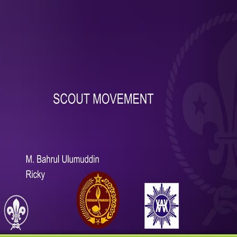 Scout movement in indonesia | PPTX