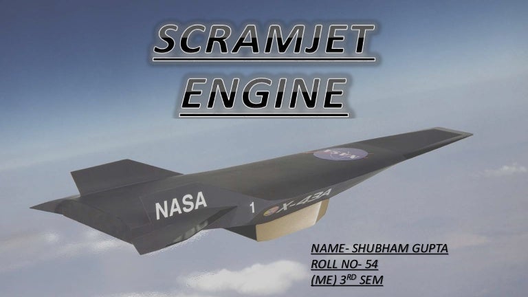 Scramjet engine