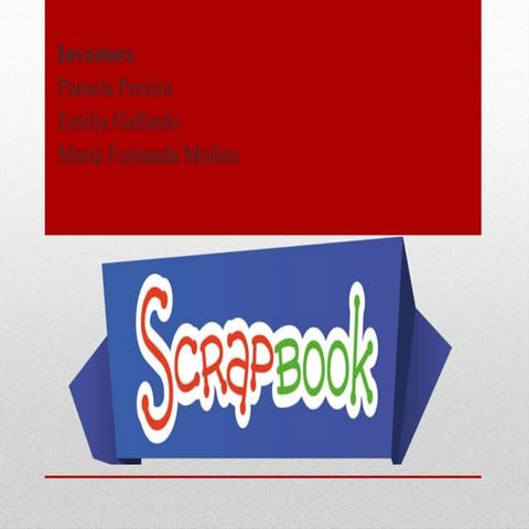 Scrap book business AE1001 | PPTX