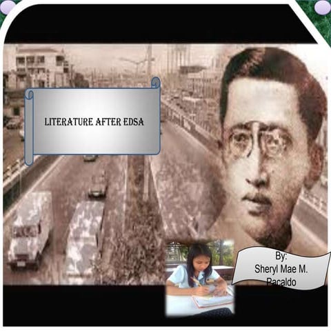 Literature after EDSA | PPTX
