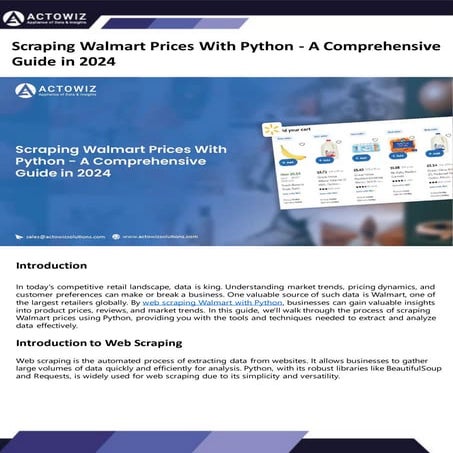 Scraping Walmart Prices With Python - A Comprehensive Guide in 2024.pdf