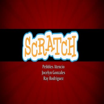 Scratch, un lenguaje de programación visual para principiantes | PPT