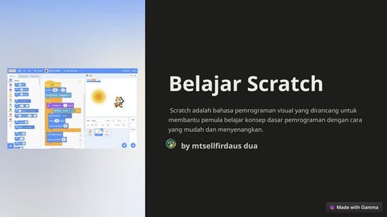 Modul pelatihan coding scratch level 1 | PDF
