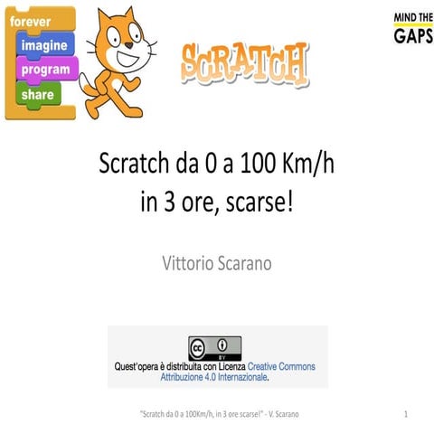 Scratch da 0 a 100 Km/h in 3 ore, scarse! | PPT