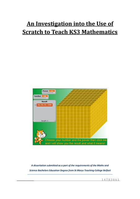 Digital Storytelling With Scratch-DIVERSE PROJECT | PDF
