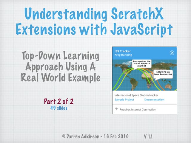 Understanding Scratch Extensions With Javascript Part 2 Of 2 Ppt 7817