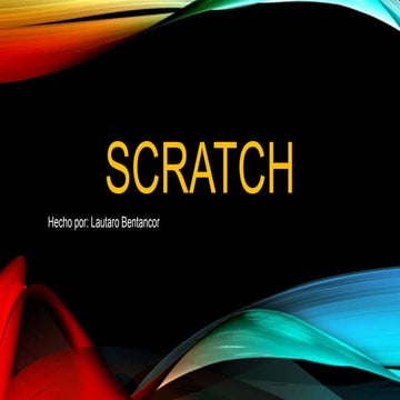 Scratch explicacion bloques | DOCX
