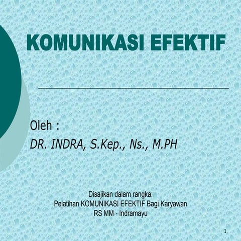 komunikasi efektif | PDF