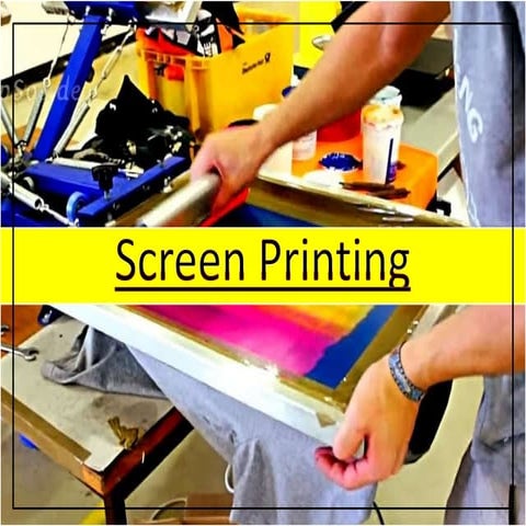 Screen printing | PPTX