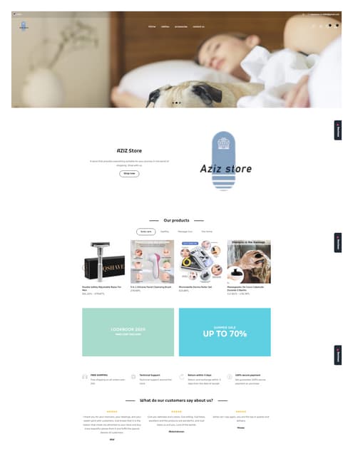 a Shopify store development | PDF