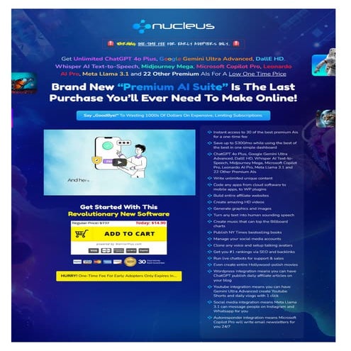 Nucleus Review – 30 Powerful AI Tools A Single Dashboard | PDF