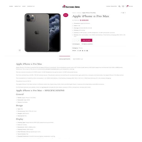 Apple iPhone 11 Pro Max | PDF