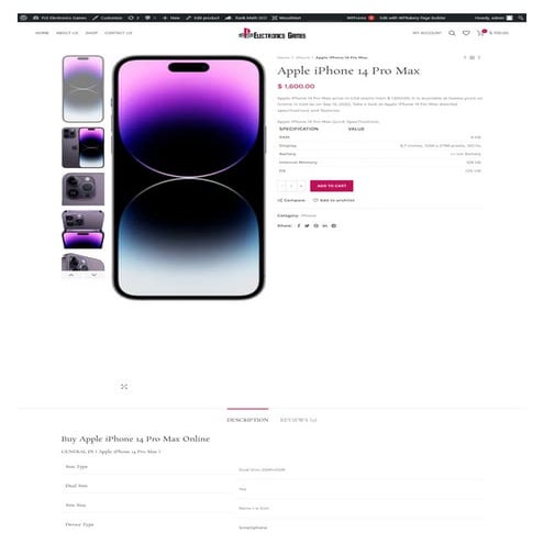 Apple iPhone 14 Pro Max | PDF