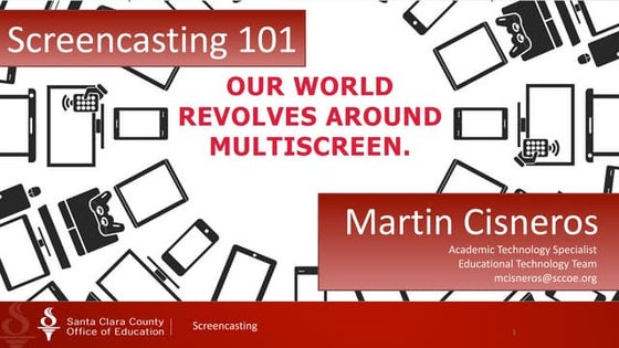 Screencasting Basics for Learning and Teaching | PPT