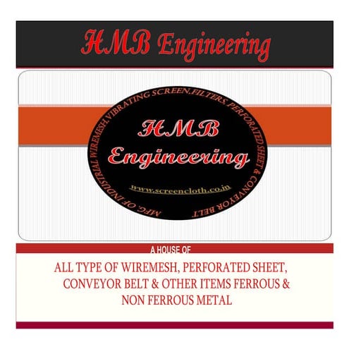 HMB Engineering, Noida, Wire Mesh | PDF