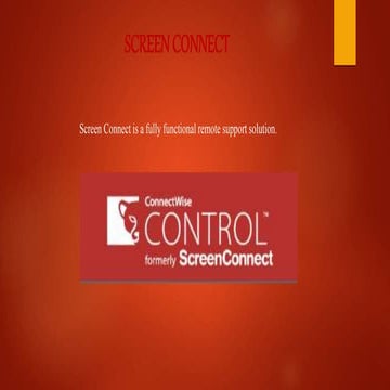 Screenconnect | PPTX