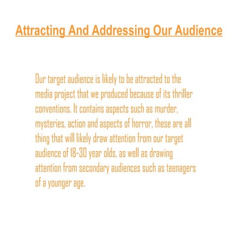 Target Audience Avatar Write Up | DOCX